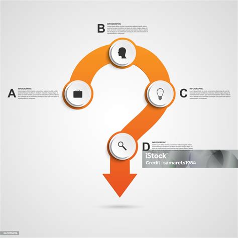 추상적임 인포그래픽 양식을 물음표 디자인 있습니다 0명에 대한 스톡 벡터 아트 및 기타 이미지 0명 2015년 3차원 형태 Istock