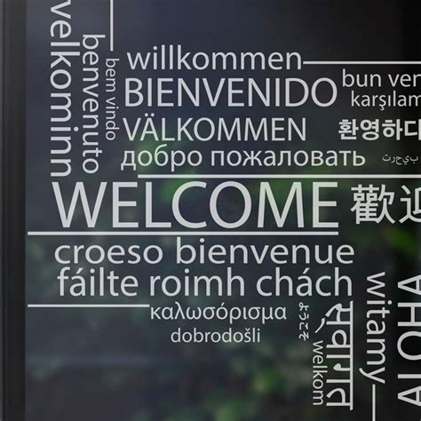 Hello Wall Decal Etsy