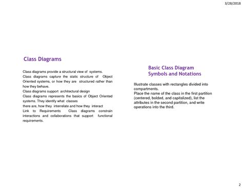 Solution Lecture And Uml Class And Object Diagrams Studypool