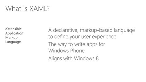 Ppt Wp8 Xaml App Development Powerpoint Presentation Free Download