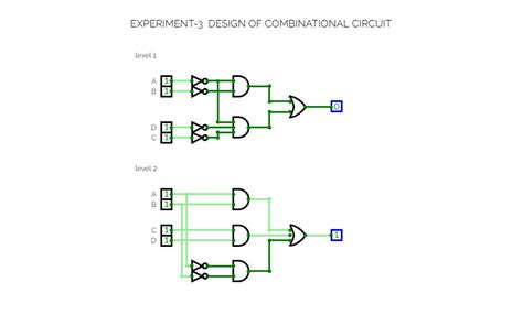 Circuitverse Experiment 3 Design Of Combinational Circuit