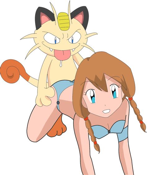 Rule 34 Color Female Fur Furry Human Interspecies Male May Pokemon Meowth Pokemon Pokephilia