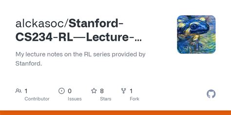 Stanford Cs234 Rl Lecture Noteslecture 1 Introductionipynb At Main · Alckasocstanford