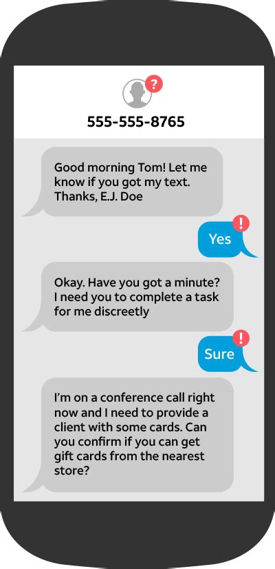 Boss Text Scams