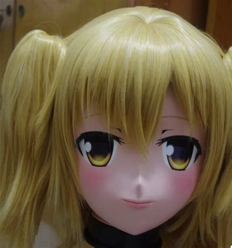 C2 052 Top Quality Handmade Female Silicone Rubber Face Mask Cosplay Kigurumi Masks