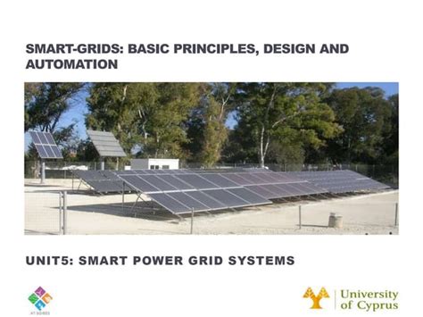 Unit5 Smart Power Grid Systems Pptx