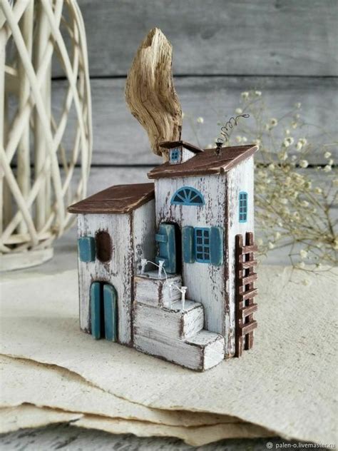 Домики дрифтвуд для интерьера Французская деревня в интернет магазине на Ярмарке Мастеров