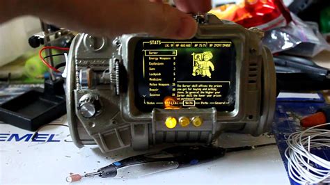 Fallout Wrist Mounted Personal Information Processor Working Pipbabe Made With Arduino