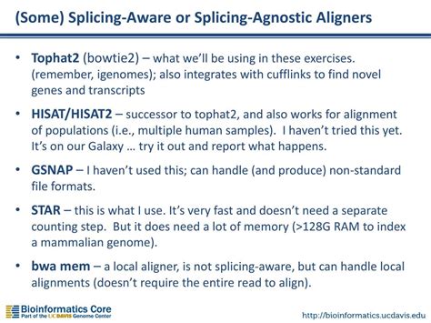 Rna Seq Software Tools And Workflows Ppt Download