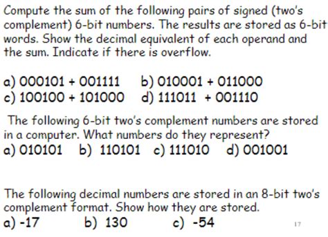 solved compute the sum of the following pairs of signed