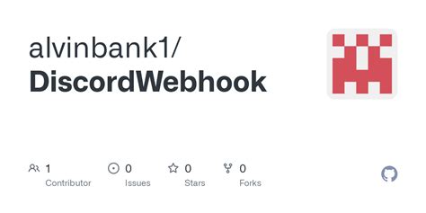 Github Alvinbank1 Discordwebhook