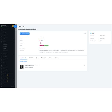 Worksuite Hr Crm And Project Management Masterbundles