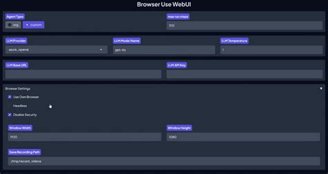 Browser Use Web Ui An Open Source Framework For Running Ai