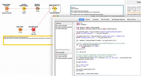 How To Readwrite Value In Specify Cell Excel Knime Analytics