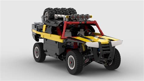Lego Moc Trophy Truck 20 By Kovchenkovskiy Rebrickable Build With Lego