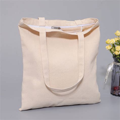 Heavy Duty Canvas Tote Bags With Zipper The One Packing Solution