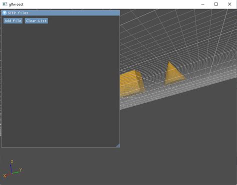 using opencascade with dear imgui and glfw forum open cascade technology