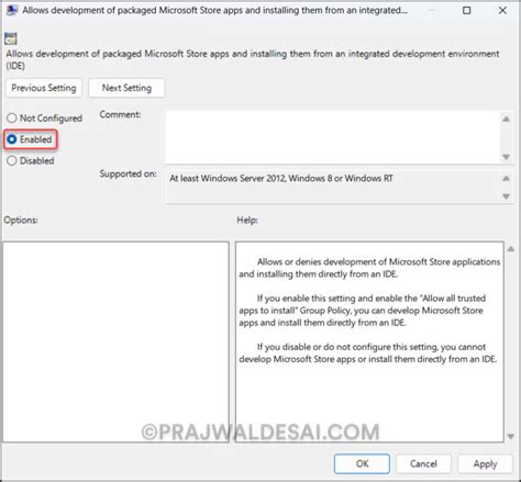 Enable Or Disable Developer Mode In Windows