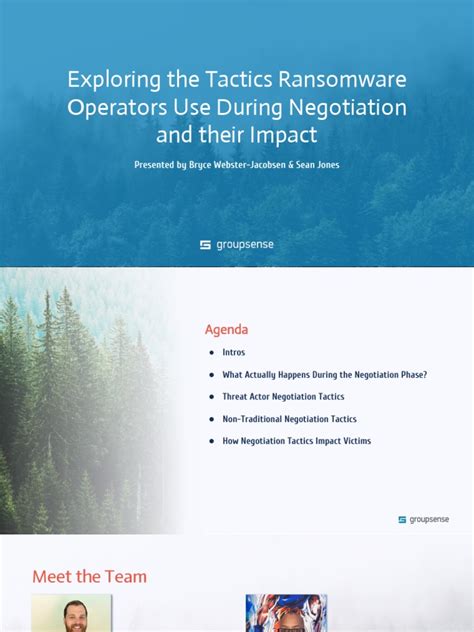 Sean Jones And Bryce Webster Jackson Beyond Encryption Exploring The Tactics Ransomware