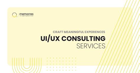 UI UX Design Consulting Memorres