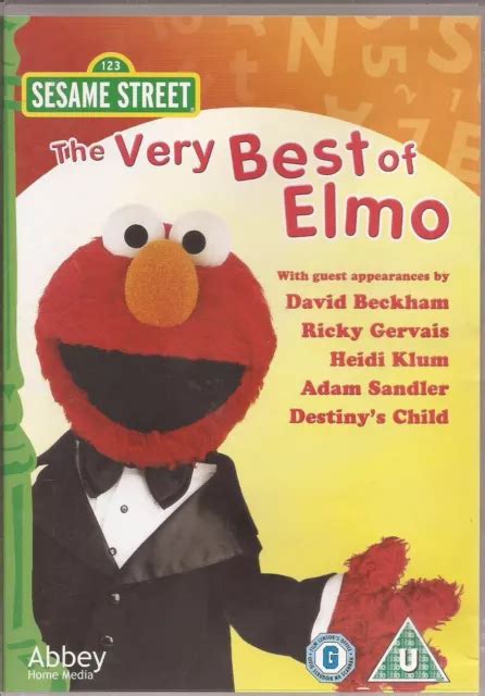 The Very Best Of Elmo Dvd Sesame Street £400 Picclick Uk