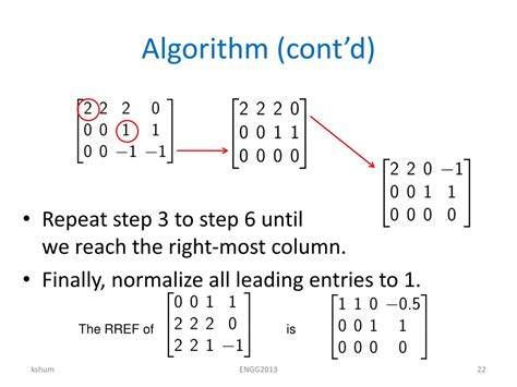 Ppt Engg2013 Unit 3 Rref And Applications Of Linear Equations