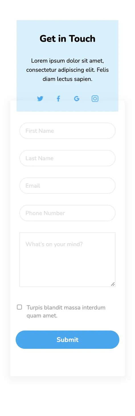 Top 11 Contact Us Page Designs For Websites Html Css And Javascript