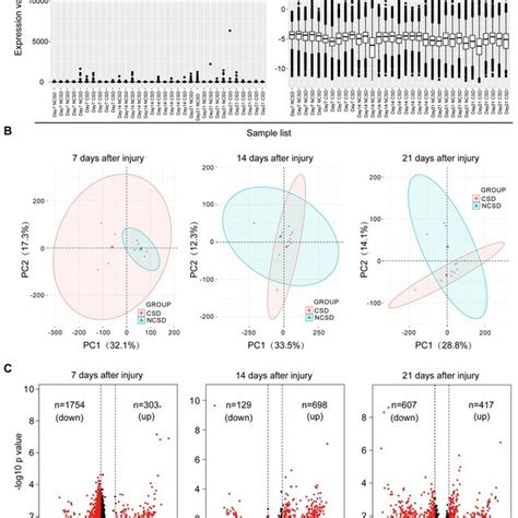 A Data Normalization Of Differentially Expressed Genes Degs Box