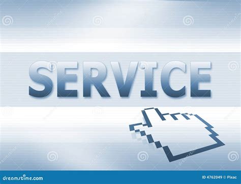 Click For Service Stock Illustration Illustration Of Icon 4762049