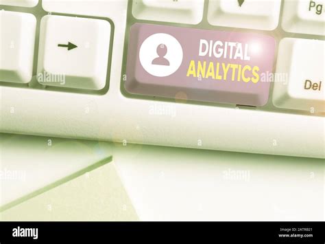 Handwriting Text Writing Digital Analytics Conceptual Photo The