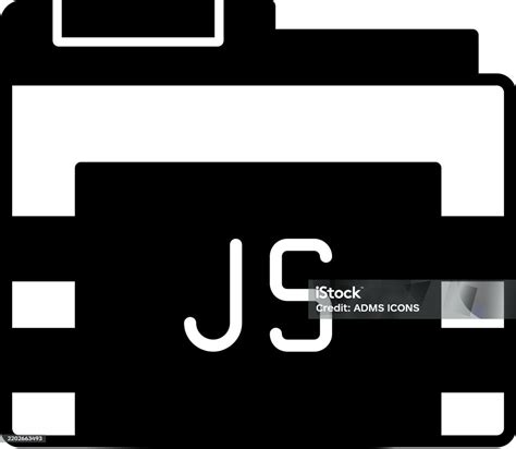 Js Folder Icon Stock Illustration Download Image Now Horizontal