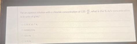 Solved Identify The Solute In G Of Substance A Chegg