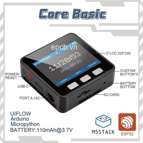 M5stack Esp32 Basic Core Lot Development Kit V27