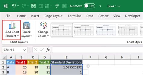 How To Add Error Bars In Excel