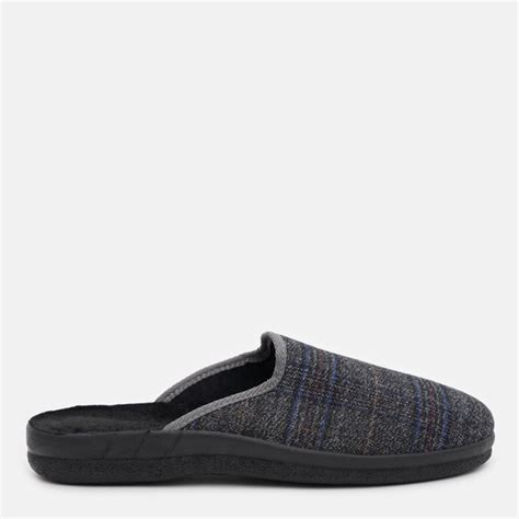 Чоловічі домашні капці з закритим носком Sprox B892540 46 30 9 см Сірі 5401124752458