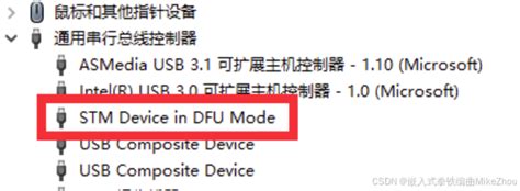 【stm32】hal库usb实现软件升级dfu的功能操作及配置stm32f205 Dfu Csdn博客
