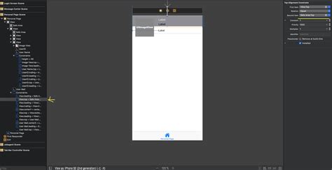 Ios How I Can Fix View Height On Emulator Swift Xcode Stack Overflow