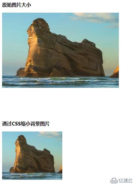 css怎么使图片缩小 web开发 亿速云