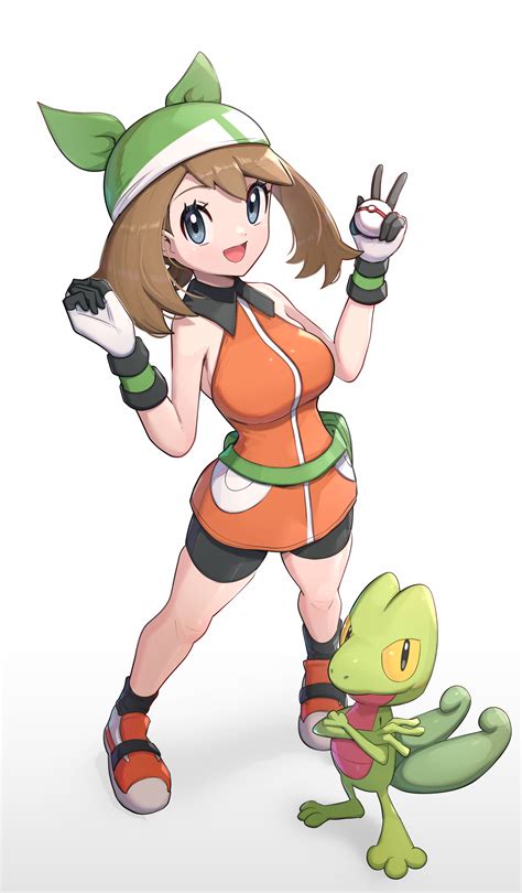 May And Treecko Pokemon And 2 More Drawn By Gonzarez Danbooru