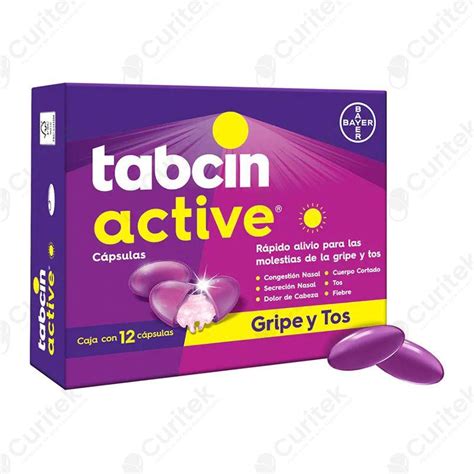 Tabcin Active 12 CÁpsulas
