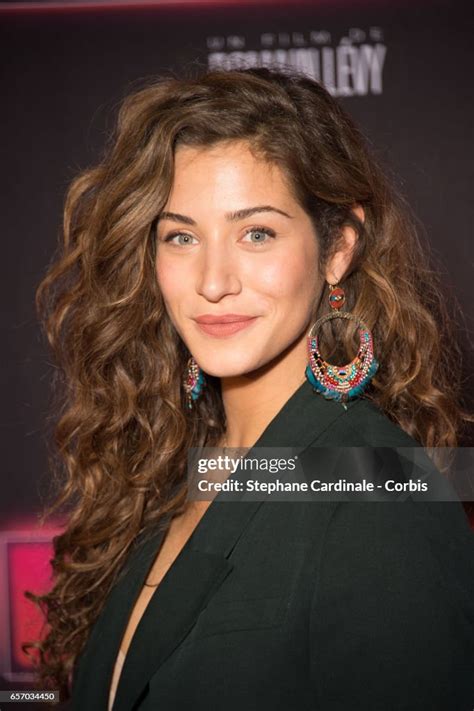 Actress Manon Azem Attends The Gangsterdam Paris Premiere At Le