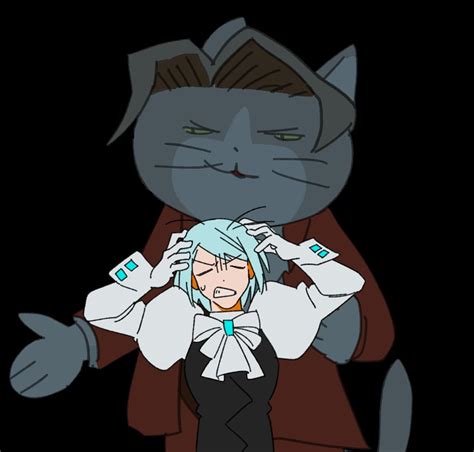 Miles Edgeworth And Franziska Von Karma Ace Attorney And 1 More Drawn