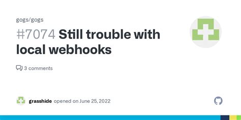 still trouble with local webhooks · issue 7074 · gogs gogs · github
