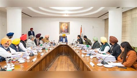 Punjab Cabinet Meeting Tomorrow
