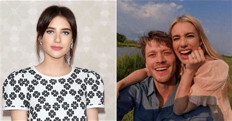 Before My Mom Tells Everyone Emma Roberts Reveals Engagement To