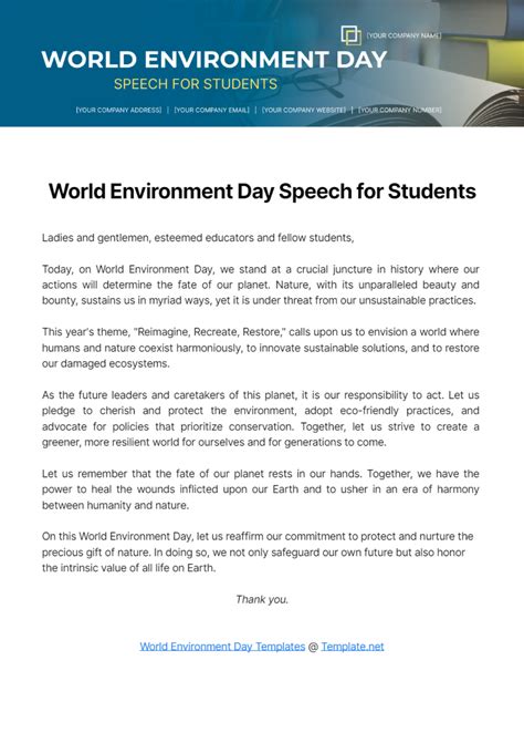 Free Speech Templates To Edit Online