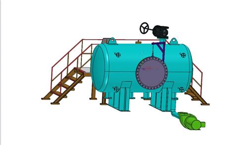 卧式储罐 模型下载 懒石网