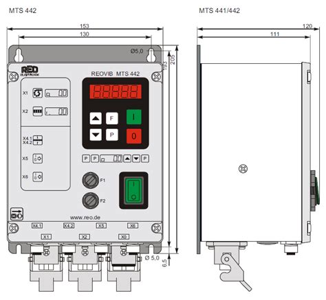 MTS 442 Controller 110 230v Riley Automation