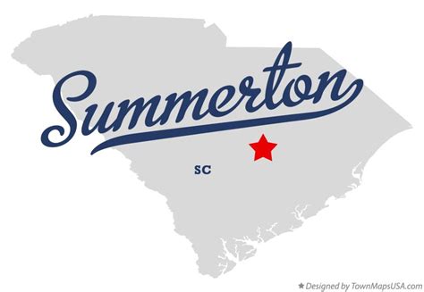 Map Of Summerton Sc At Leroy Olson Blog