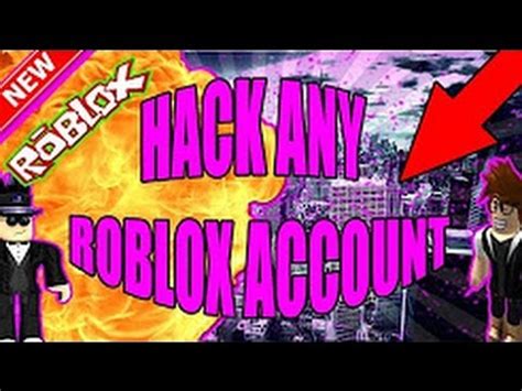 How To Hack Into Anyone S Roblox Account Youtube